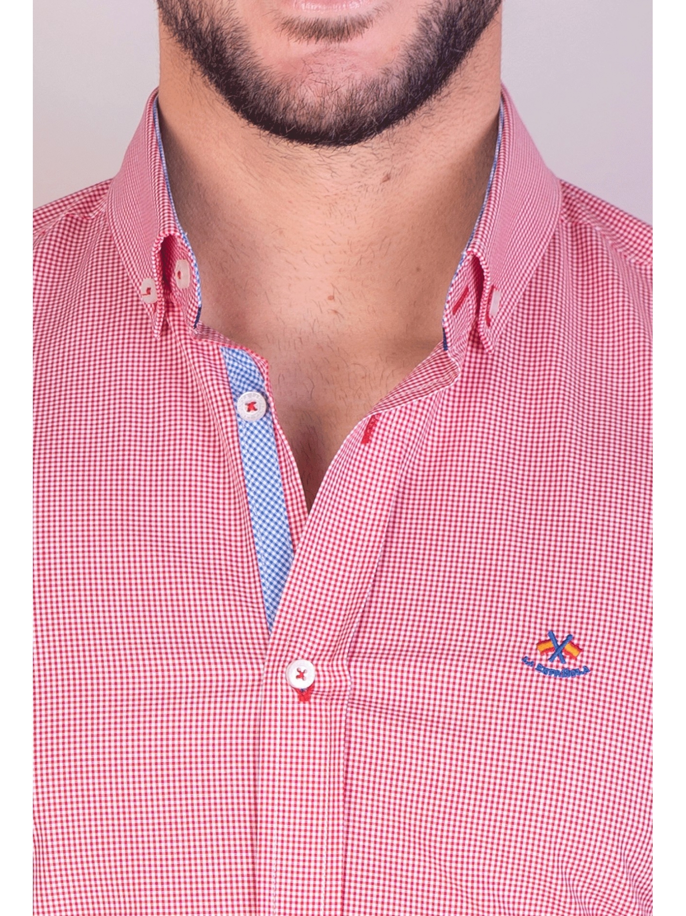 CAMISA VICHI LA ESPAÑOLA ROJO