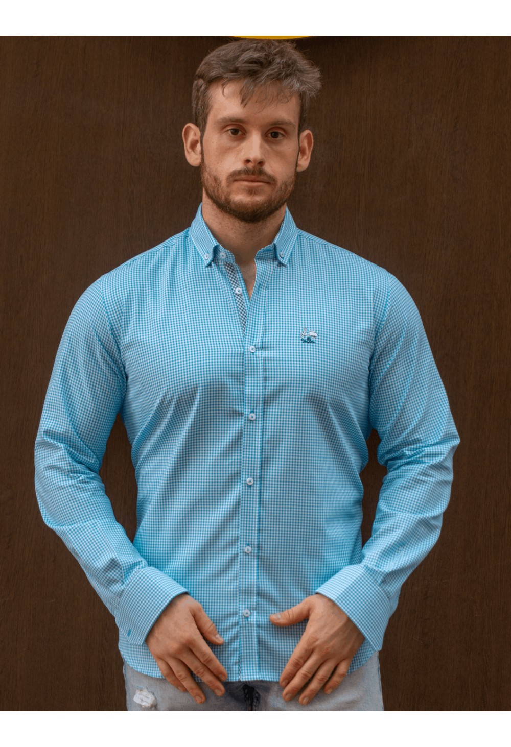 CAMISA VICHI PK LA VESPITA TURQUESA